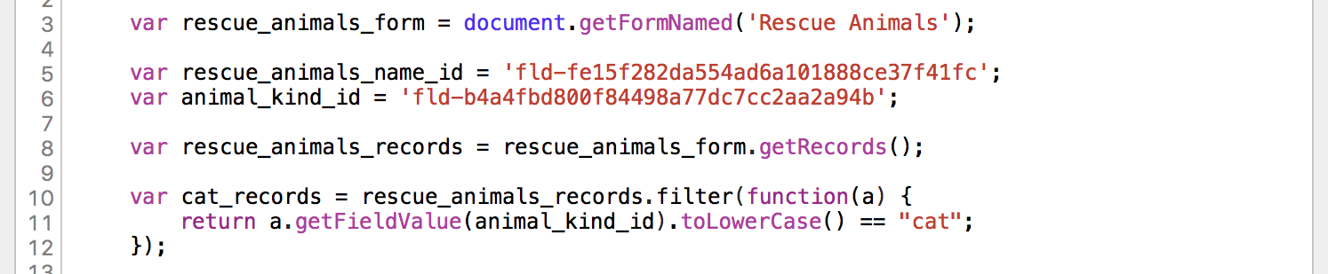 Tap Forms JavaScript Scripting 102